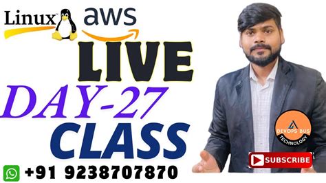 linux aws live by sunilrajak expert with working professional
