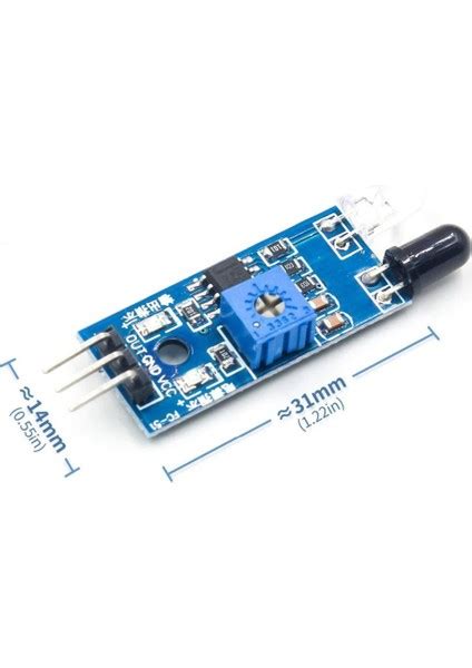 Arduino Ir Kızılötesi Engel Algılama Kaçınma Sensörü Akıllı Fiyatı
