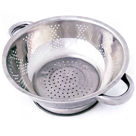 Stainless Steel Kitchen Colander 2 5 Qt
