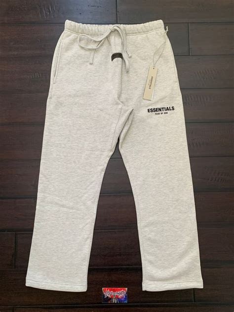 Fear Of God Fear Of God Essentials Relaxed Sweatpants Light Oatmeal Xl
