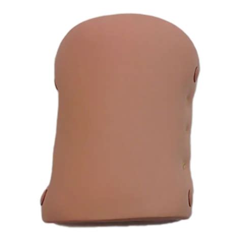 Hypodermic Injection Training Pad Gender Neutral Light Skin Tone Foam