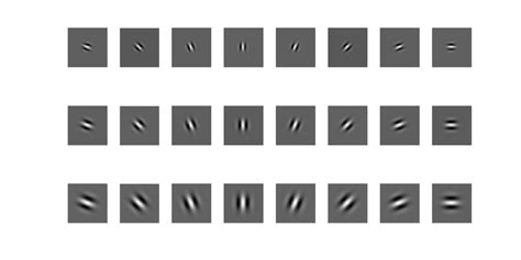Gabor Filters With 3 Scales And 8 Directions Download Scientific Diagram