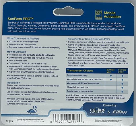 Sun Pass Pro Portable Transponder 94922465184 Ebay