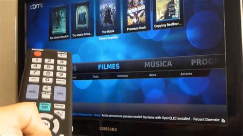 Raspberry Pi Funcionando Com Filme Em Full Hd 1080p Usando O Openelec