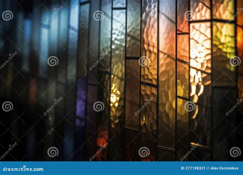 Diffused Glass Effect Background With Metallic Grunge Abstract Perfect For Web Design Stock