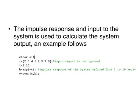 Ppt Convolution In Matlab Powerpoint Presentation Free Download Id 230115