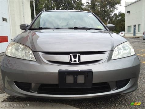 2005 Magnesium Metallic Honda Civic Hybrid Sedan 71435005 Photo 2