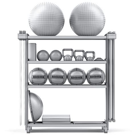 Fitness Set Technogym Skilltools Kit 3d Model Cgtrader