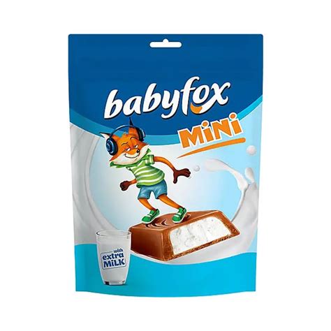 Купить Шоколадные батончики BabyFox "Mini", с молочной начинкой, 120 гр ...