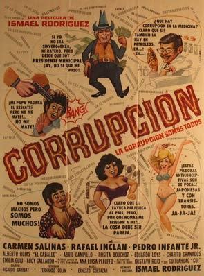 Corrupcion Movie Poster Cartel De La Película By Dirección Ismael