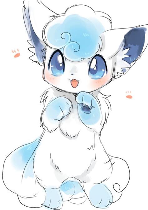 Alolan Vulpix ️ Pokemon Eevee Pokemon Drawings Cute Pokemon Wallpaper