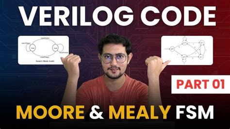 Moore And Mealy Finite State Machine Verilog Coding Overlapping And Non Overlapping Sequence