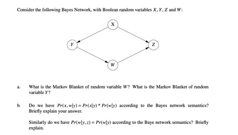 Solved Consider Following Bayes Network Boolean Random Variables X
