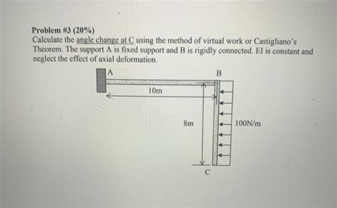 Solved Problem 3 20 Calculate The Angle Change At C Chegg Com