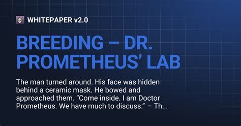 breeding dr prometheus lab whitepaper v2 0