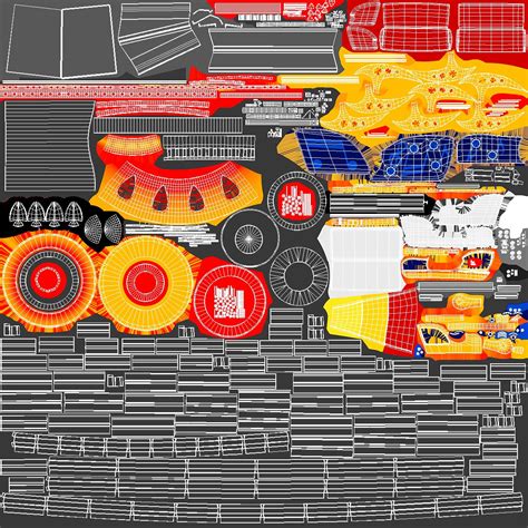 Flat Ride Attraction 3d Model 119 3ds Blend C4d Fbx Max Ma Lxo Obj Free3d