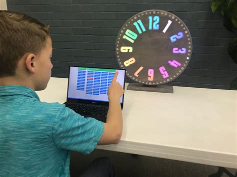 web connected smart led animation clock with web based control panel