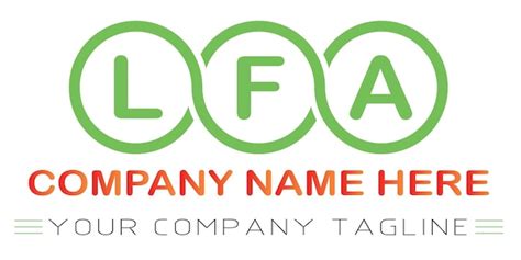 Premium Vector Lfa Letter Logo Design