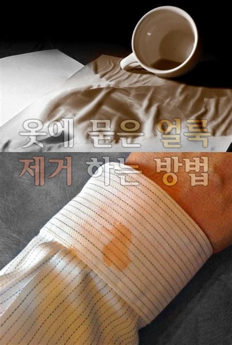 옷에 묻은 얼룩 제거 방법 네이버 블로그