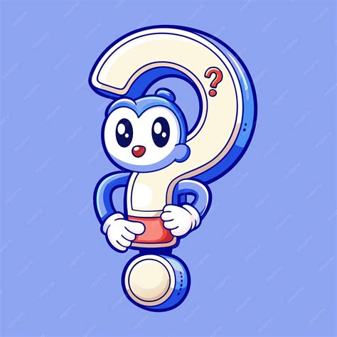 Un Dibujo Animado De Un Personaje De Dibujos Animados Azul Y Blanco Con