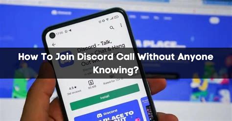 How To Join Discord Call Without Anyone Knowing 5 Ways
