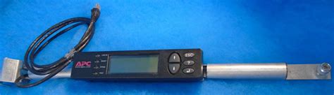 Apc Display Control Status Ap9233 Check Log Warning Critical Esc 1yr