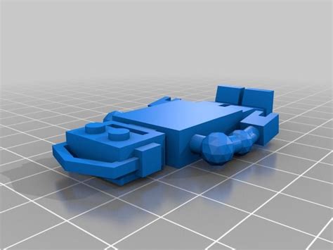 Simple Robot Pendent By Gwygonik Thingiverse 3d Printing Simple