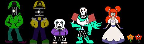 Some Of My Previous Sprites In Color By Luigicat11 On Deviantart