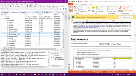CCS AWR BOOST CCS ADC Data Problem DMA Interrupt Counter DmaIntCounter And Chirp