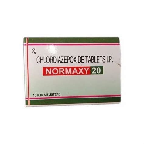 Chlordiazepoxide Tablets Ip Pack Size 10x10 At ₹ 670 Box In Baddi Id 21286127673