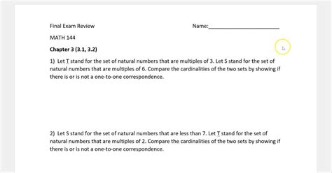 math 144 final exam review video 1