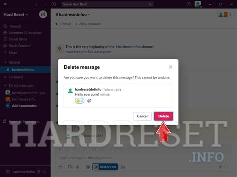 How To Delete Message In Slack HardReset Info