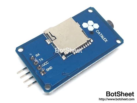 Serial MP3播放模組 YX6300 BotSheet