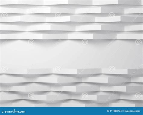 Abstract White Digital Background Pattern Stock Illustration Illustration Of Minimalism