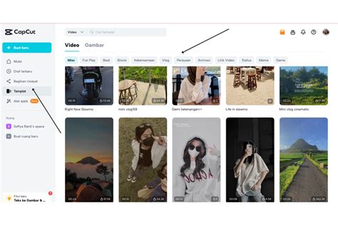 Cara Pakai Template CapCut Di PC Biar Edit Video Lebih Mudah