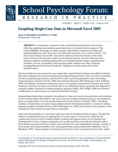 Graphing Using Excelpdf Rti Toolbox