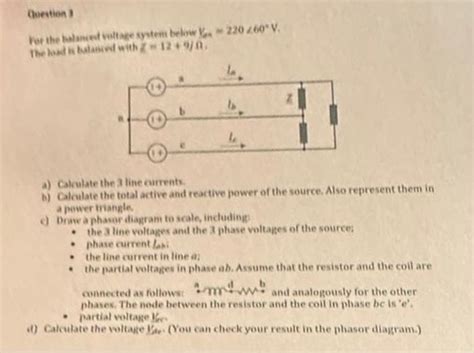 solved the had k bataked with z 12 9 Ω a calculate the 3