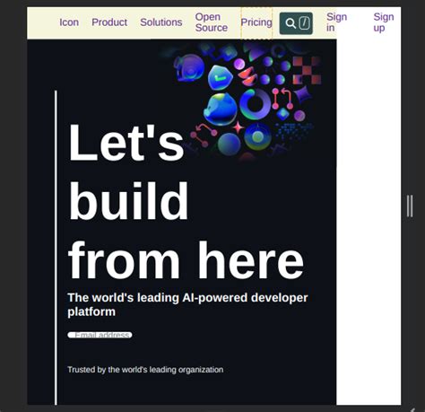 Html Why Is My Container Shrinking And Leaving White Space When Im Reducing The Window Size