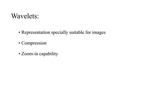 PPT Wavelets PowerPoint Presentation Free Download ID 3875736