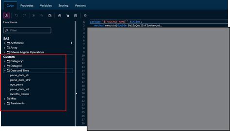 Solved Intelligent Decisioning Error Unknown Custom Fuction Sas