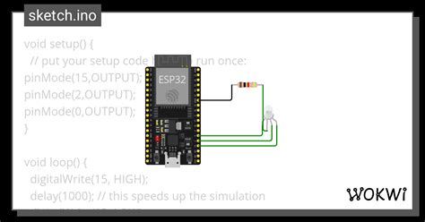 Rgb Traffic Light Wokwi Esp32 Stm32 Arduino Simulator