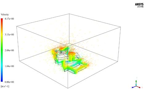 Wind Flow Over A Villa Building CFD Simulation ANSYS Fluent Training MR CFD