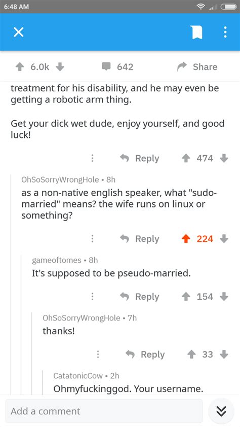 sudo marry beautiful woman r linuxmasterrace
