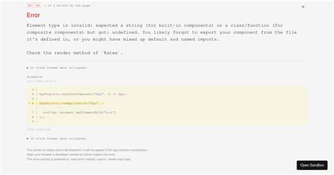 React Native Katex Examples Codesandbox