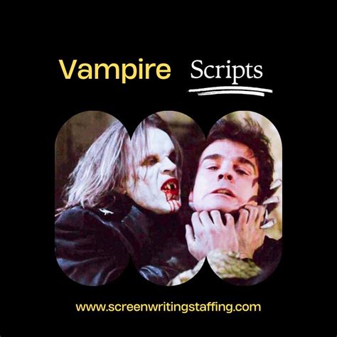 Cinematic Endeavors On Linkedin A Delicious Vampire Script Deserves A Pitch Deck You Can Sink