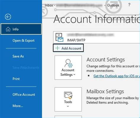 Simple Methods For Adding Another Email Account To Outlook