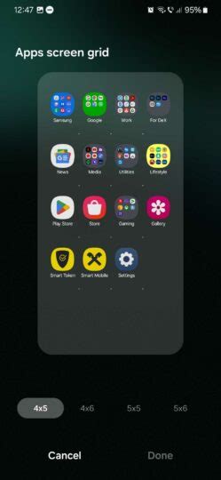 Change Grid Sizes After The One UI Update SamMobile