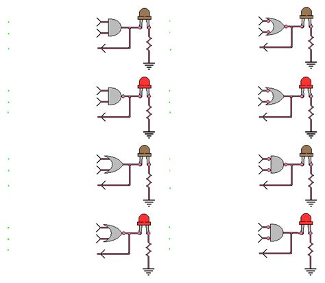 ELECTRONICS GURUKULAM Positive And Negative Logic Gates Animation
