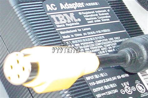 Ibm Thinkpad G40 G41 Ac Adapter Power Supply 16v 7 5a 120w Also