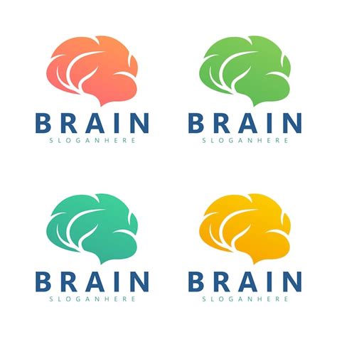 Premium Vector Brain Tree Logo Design Inspiration Vector Icon
